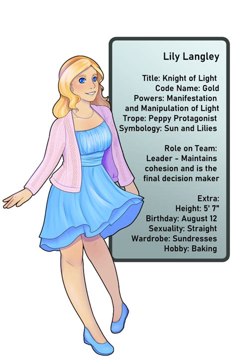 Updating The Character Reference Sheets For All The Characters Lily Is