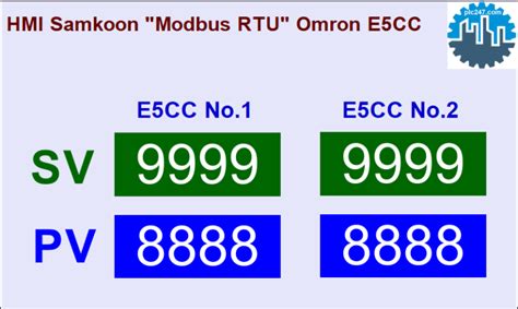Samkoon Hmi Modbus Rtu Omron E5cc Tutorial