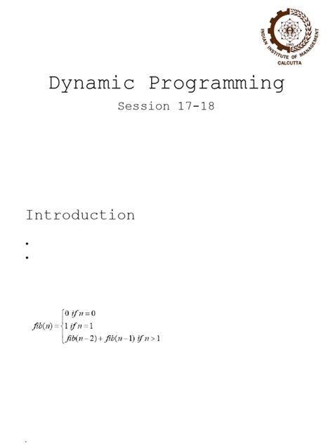 s17 18 dynamic programming pdf computer programming dynamic