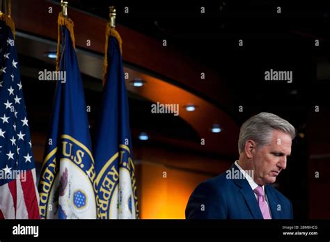 United States House Minority Leader Kevin Mccarthy Republican Of California Offers Remarks And