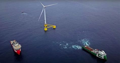 Worlds First Semi Submersible Floating Wind Farm Exceeds Expectations