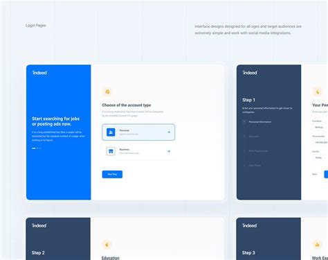 Hiring Platform Ui Kit On Behance Web App Design Web Development