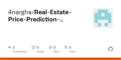 Github 4narghareal Estate Price Prediction Dataset Analysis