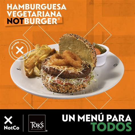 Toks En Alianza Con Notco Lanza Un Menú Hecho A Base De Plantas