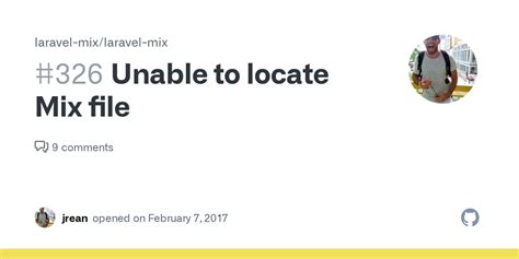 Unable To Locate Mix File · Issue 326 · Laravel Mixlaravel Mix · Github