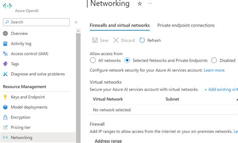 private endpoint for azure openai microsoft qanda