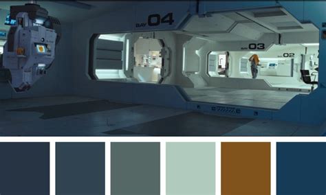 Sci Fi Colour Palette