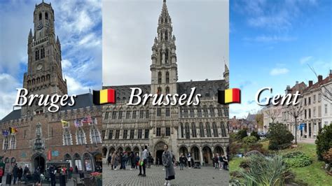 여자혼자유럽여행 우중충해도 괜찮아🇧🇪 벨기에 브뤼셀 브뤼헤 겐트 근교여행벨기에 홍합찜벨기에 와플 벨기에 숙소노보텔 Youtube