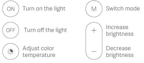 YEELIGHT YLYK01YL BT Remote Control User Manual