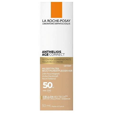 La Roche Posay Anthelios Age Correct Getönt LSF 50 50 ml - shop ...