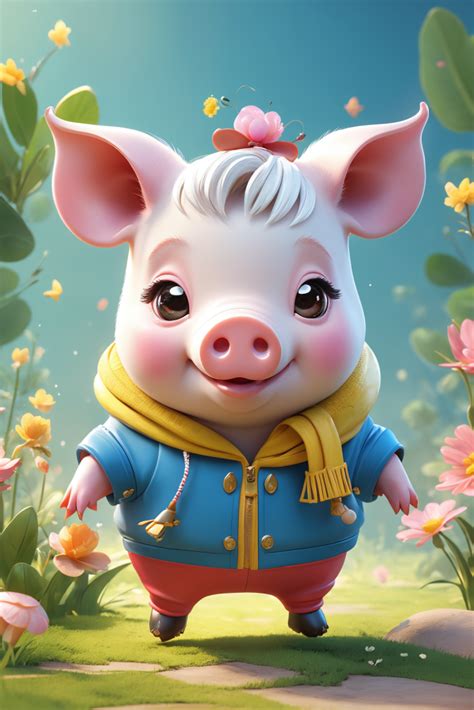 可爱小猪素材 可爱小猪模板 可爱小猪图片免费下载 设图网