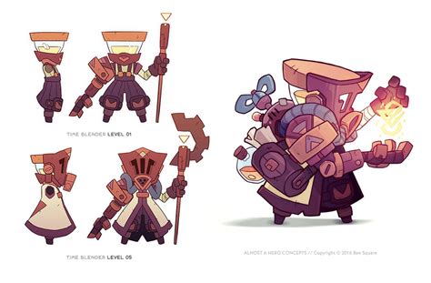 video game character design collection ii behance