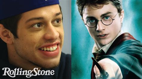 Pete Davidson Really Loves Harry Potter Youtube