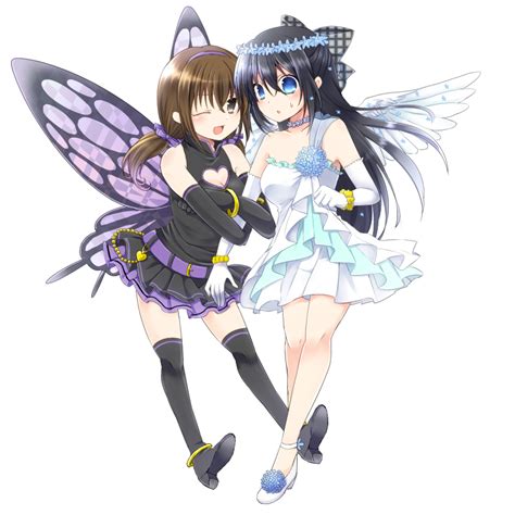 【天使】【悪魔】誘惑の小悪魔と戸惑う天使の行方｜イラスト詳細｜らっかみ！