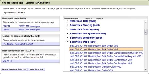 Creating A Swiftnet Mx Message