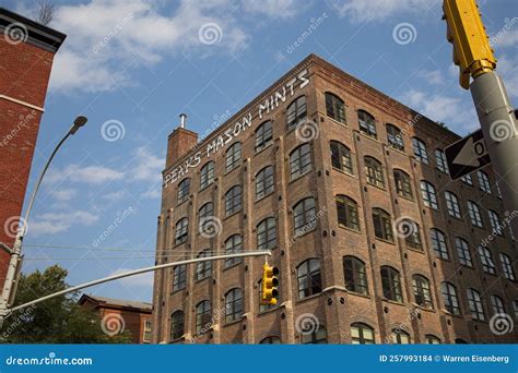 Mason Mints Building In Brooklyn Editorial Stock Image Image Of Living Brick 257993184