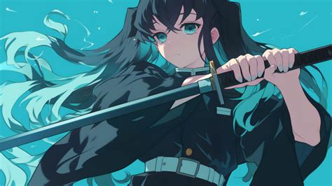 Demon Slayer Muichiro Tokito Sword Wallpaper Download In 4k