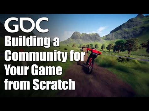 gdc game developers conference talk building a community for your
