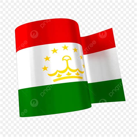 타지키스탄 국기 국가 3d 일러스트 Png 타지키스탄 국기 국기 3d Png 타지키스탄 국기 타지키스탄 국기 벡터 PNG