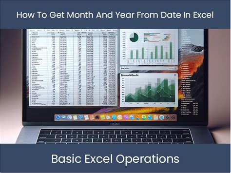 tutorial de excel cómo obtener mes y año a partir de la fecha en exce