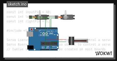 Servos Wokwi ESP STM Arduino Simulator