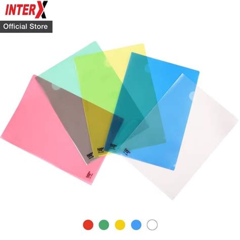 Jual Harga Oke Map L Bening F4 Map L Folio Folder One 1lusin Shopee