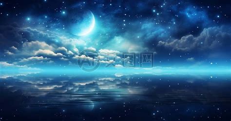 月亮背景图片高清图片素材