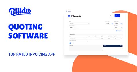 Best Online Quoting Software For Small Businesses Billdu