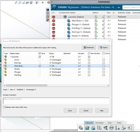 3dexperience Revision Control