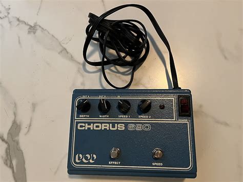 Dod 690 Chorus 1980 Blue Reverb