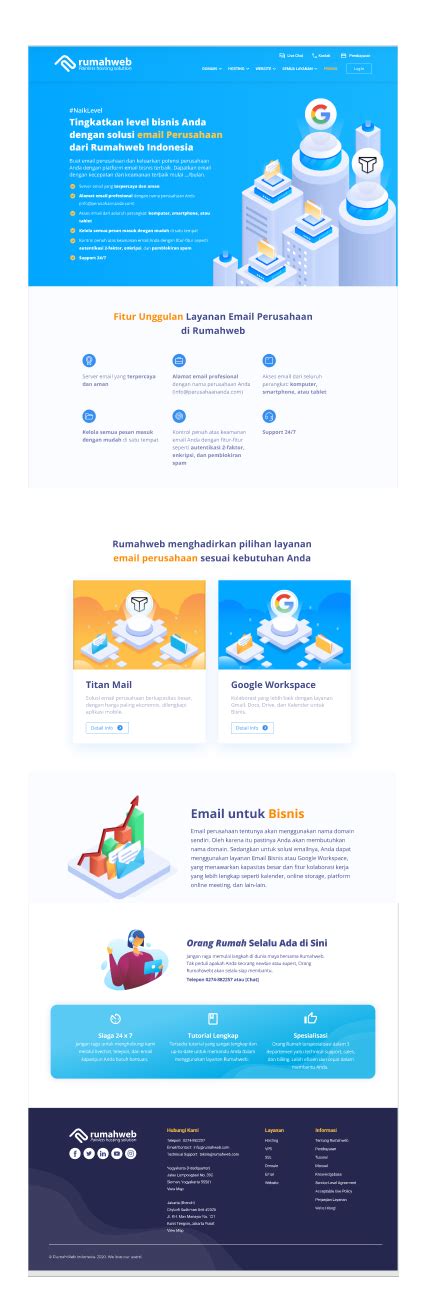 Contoh Wireframe Rumahweb Blog