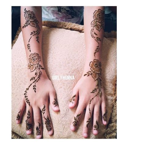 Henna For A Cute Girl And Her Friends Girlyhenna Henna Henna Tattoo