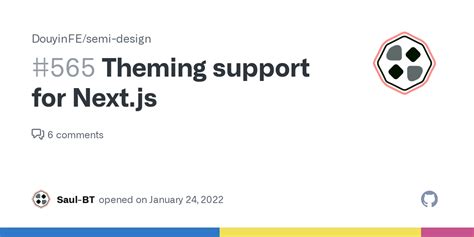 Theming Support For Nextjs · Issue 565 · Douyinfesemi Design · Github