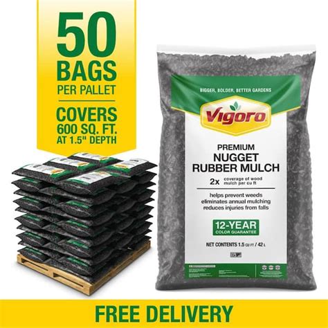 Vigoro Rubber Mulch The Home Depot