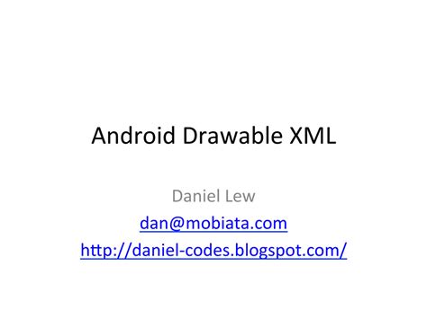 android drawable xml speaker deck