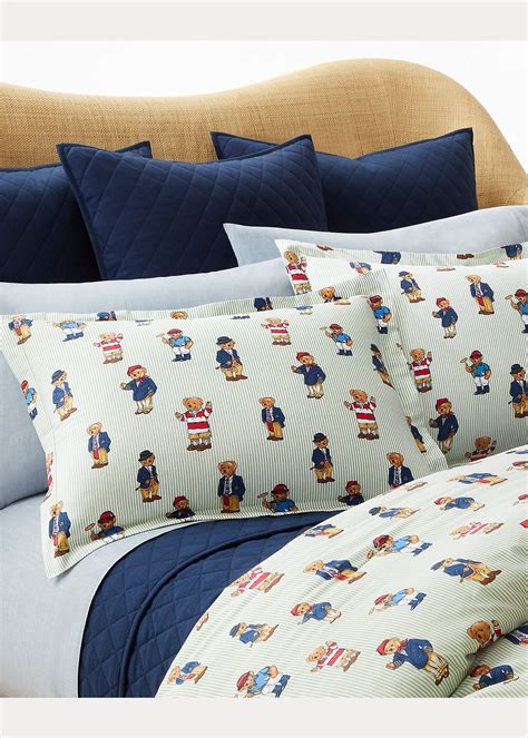 Teddy Bear Stripe Comforter Set Ralph Lauren Artofit