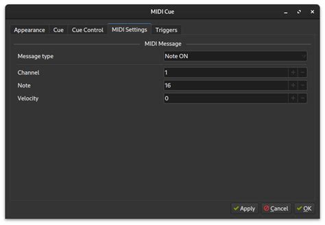 Integration Cues Linux Show Player