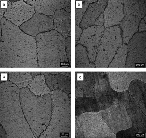 Microstructure Of Weld Region Of Ferritic Stainless Steel Welds In Download Scientific Diagram