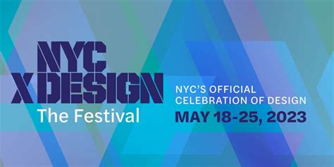 Mark Your Calendars The Nycxdesign Festival Lineup Is Here