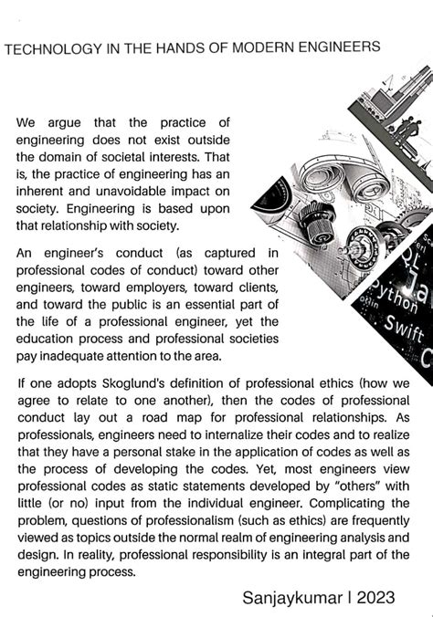 sanjay kumar on linkedin hey connections here is an article about the modern engineer discovers…