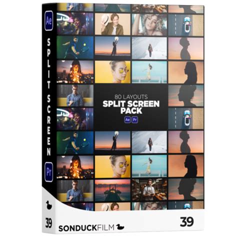 Split Screen Pack 80 Split Screens After Effects And Premiere Pro