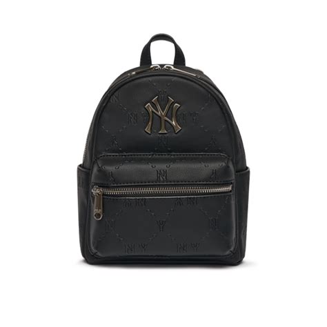Balo Mlb Monogram Diamond Embo Mini Backpack New York Yankees 3abks051