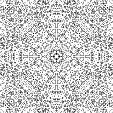 Premium Vector Decorative Geometric Tile Seamless Pattern