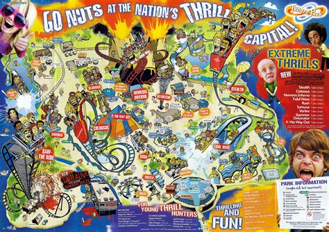 Back From The Dead Theme Park Map Day Dcs