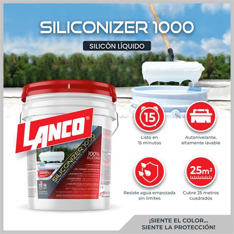 Impermeabilizante Siliconizer 1000 Lanco