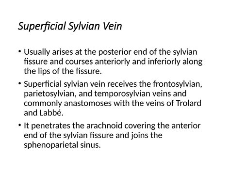 Cerebral Hemisphere And Lateral Ventricular Venous Anatomy Ppt