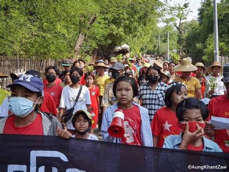 ချင်းတွင်းမြစ် သပိတ် စစ်ကြောင်းက စစ်အာဏာရှင် အမြစ်ပြတ် ချေမှုန်းရေး ခ
