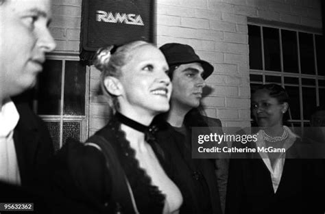 Madonna And Photographer Steven Meisel Arrive At The Party For The