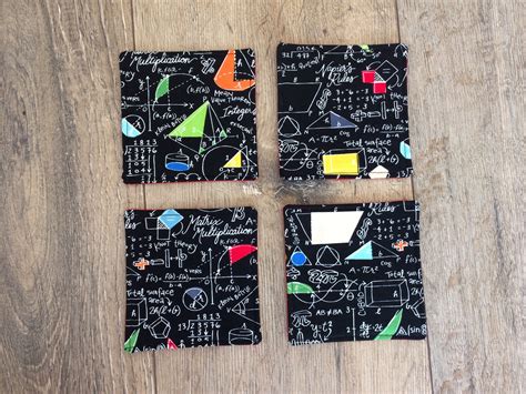 Maths Coasters Maths T Maths Print Science T Science Etsy Uk