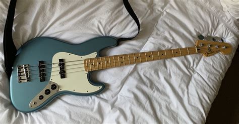 Fender Jazz Bass Player Series Tidepool Now £450 Basses For Sale